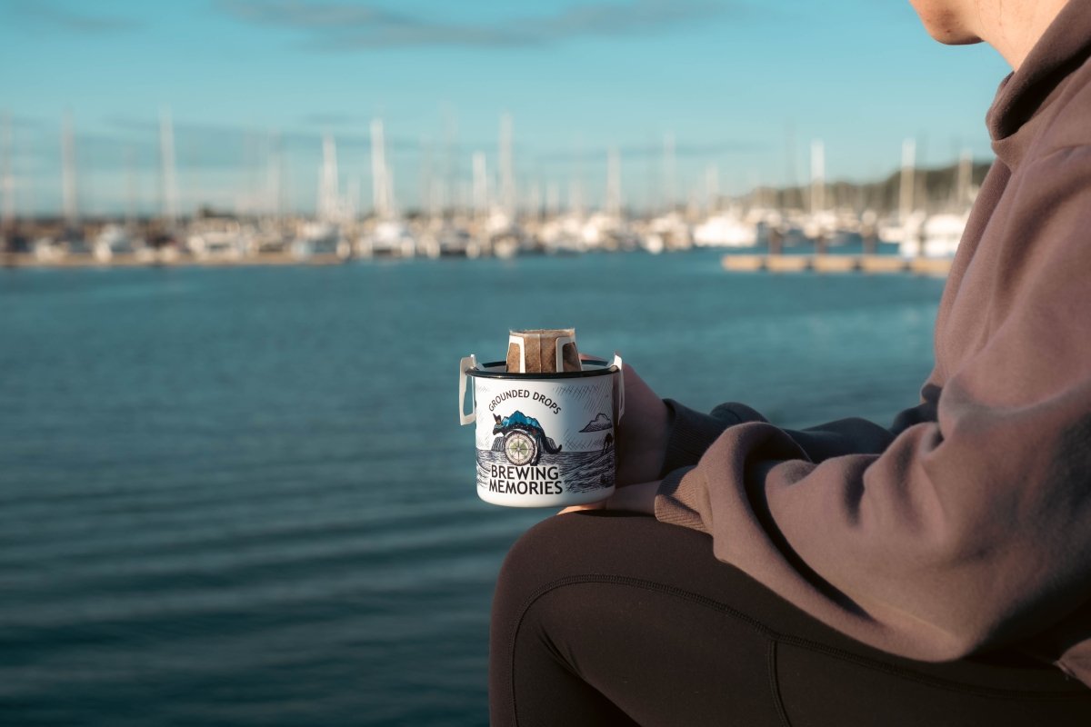 Australia Outback - 500mL Camping Enamel Mug - | Grounded Drops
